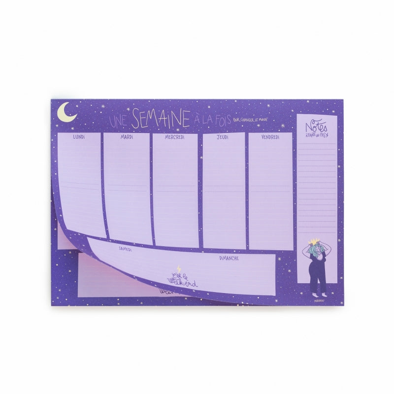 Semainier - Tulipes Mathou Illustrations – Paper and Memories